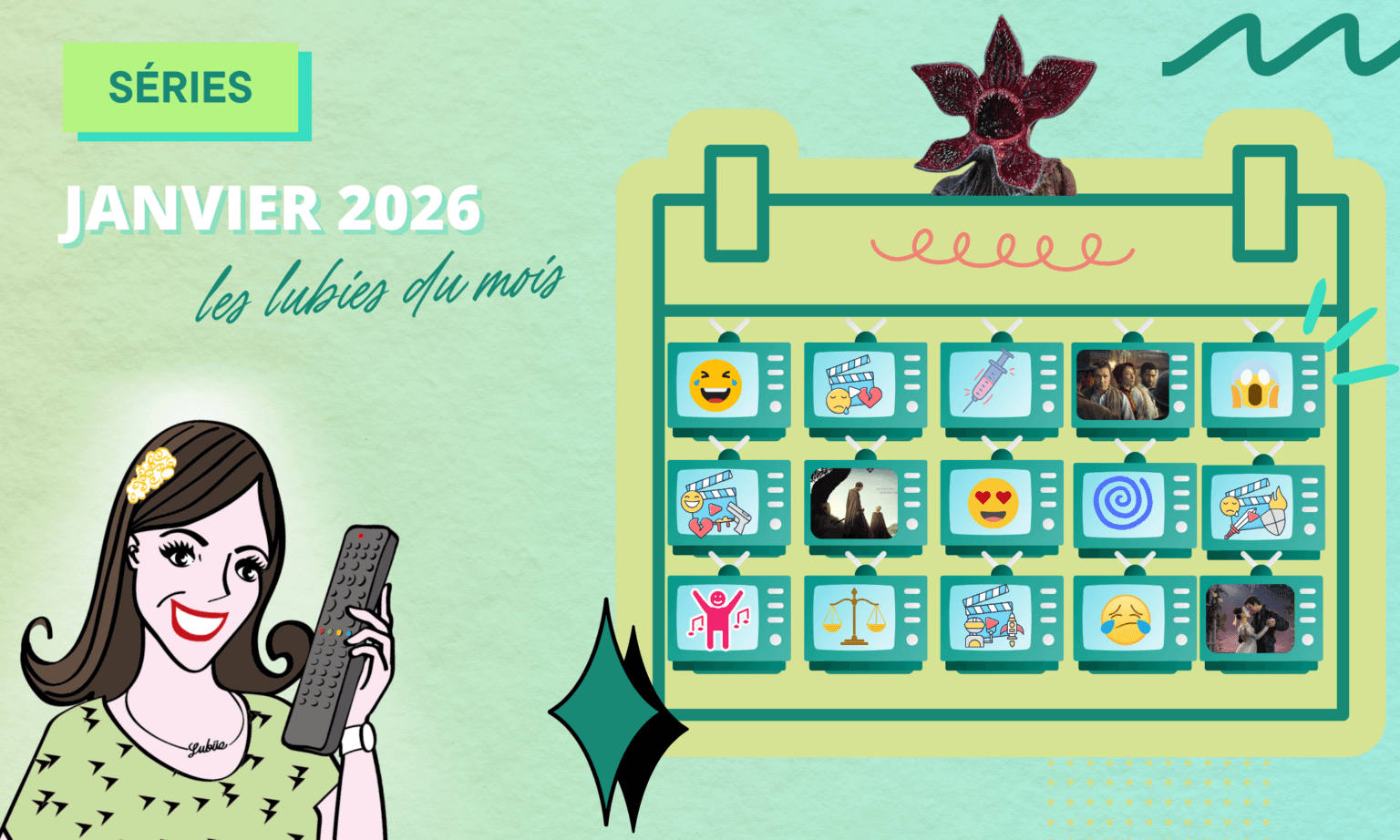 MES LUBIES : les séries à voir en Janvier 2026 ! - Lubie en Série